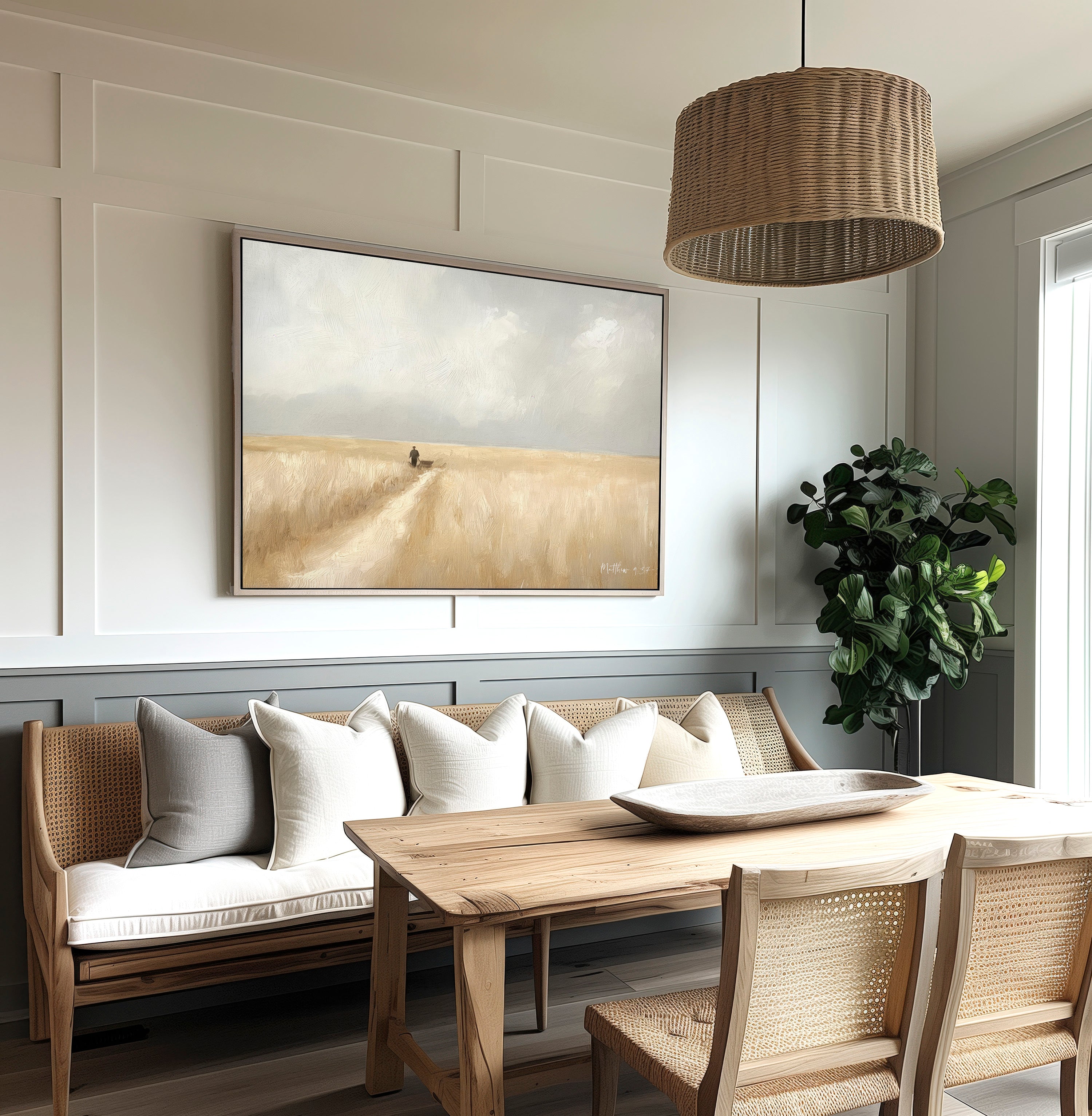 Harvest is Plentiful - canvas – Great Thou Art